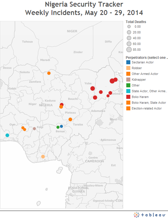 Nigeria Security Tracker: Weekly Update May 24-30 | Council on Foreign ...