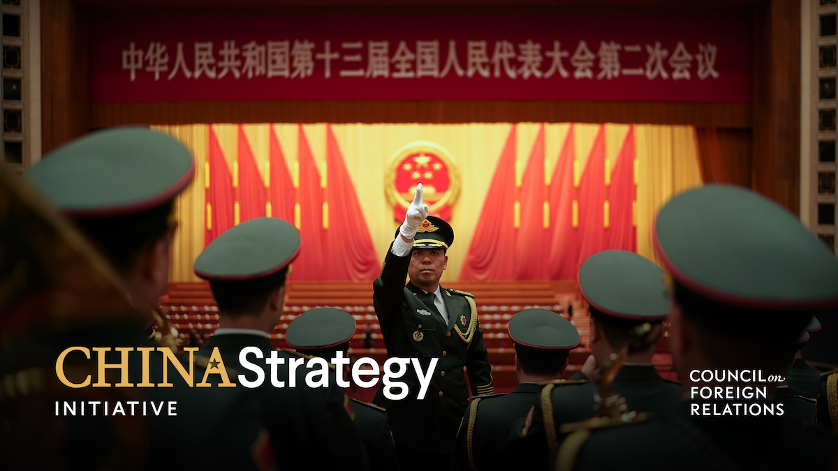 China Strategy Initiative | Council on Foreign Relations