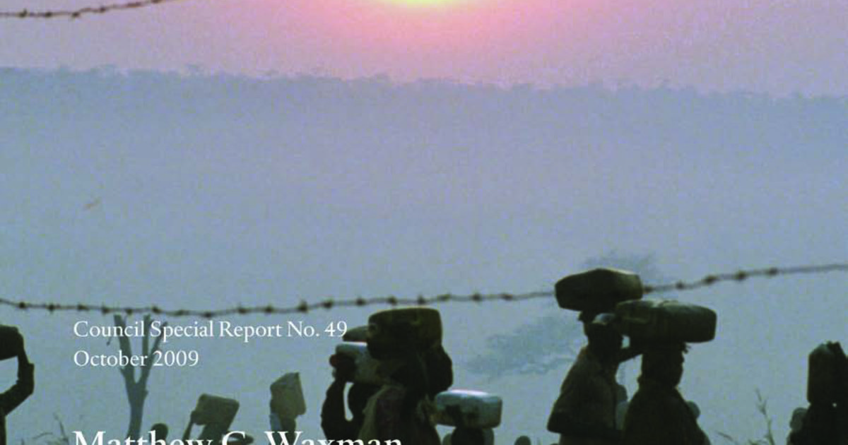 Intervention to Stop Genocide and Mass Atrocities | Council on Foreign ...