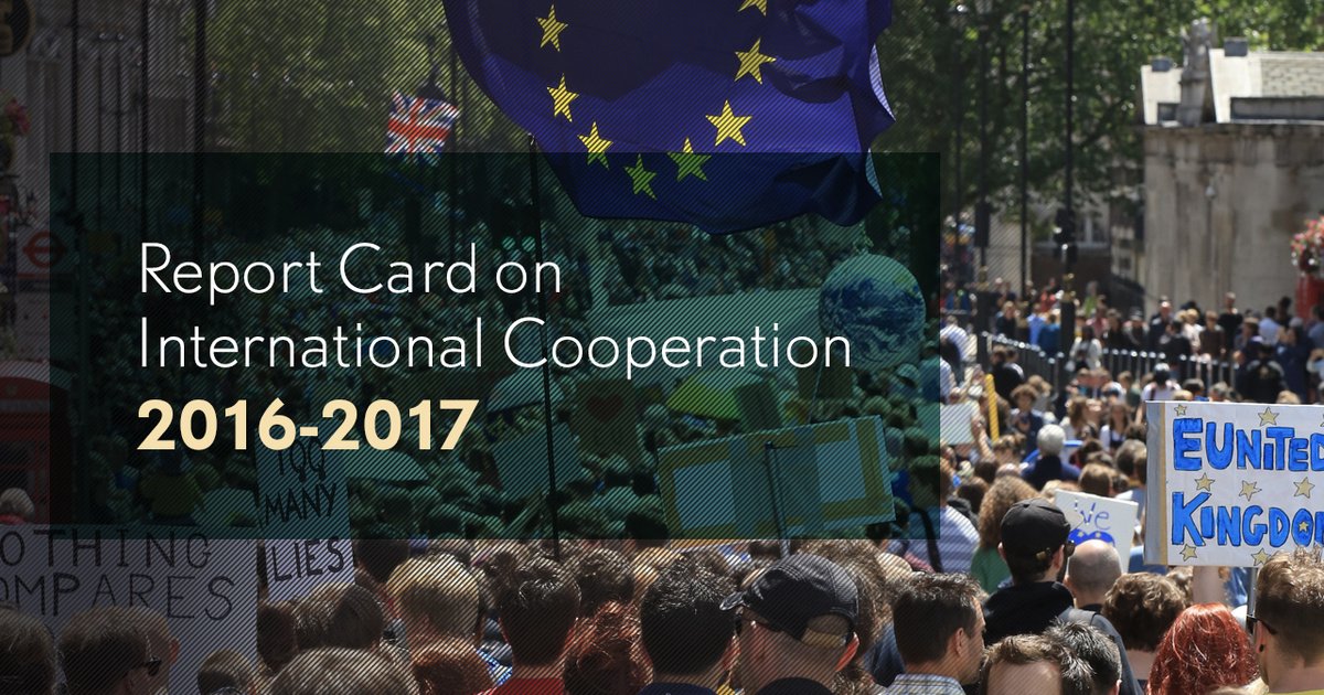 International Cooperation in 2016 Deserves a Low Grade, Say Global ...