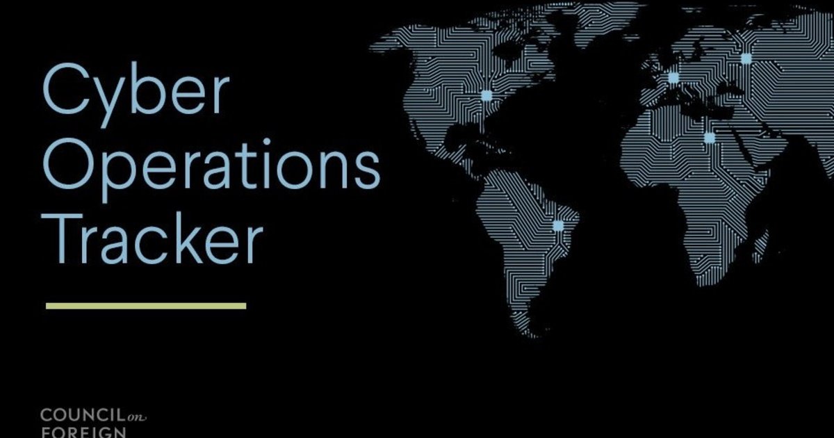 New Entries in the CFR Cyber Operations Tracker: Q1 2021 | Council on ...
