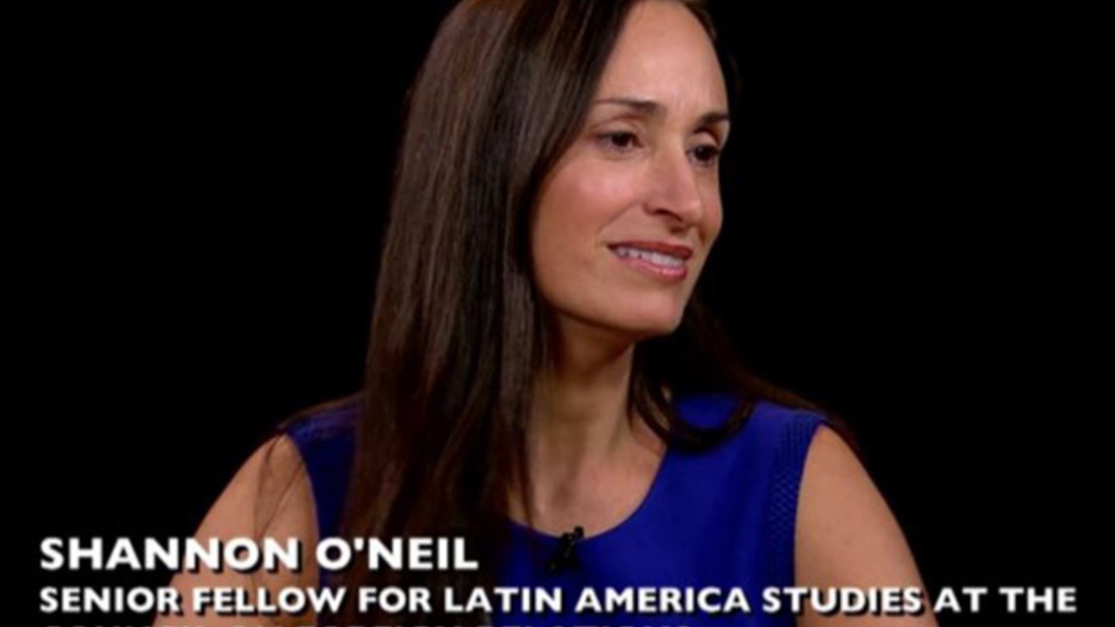 Interview With Charlie Rose | Council on Foreign Relations