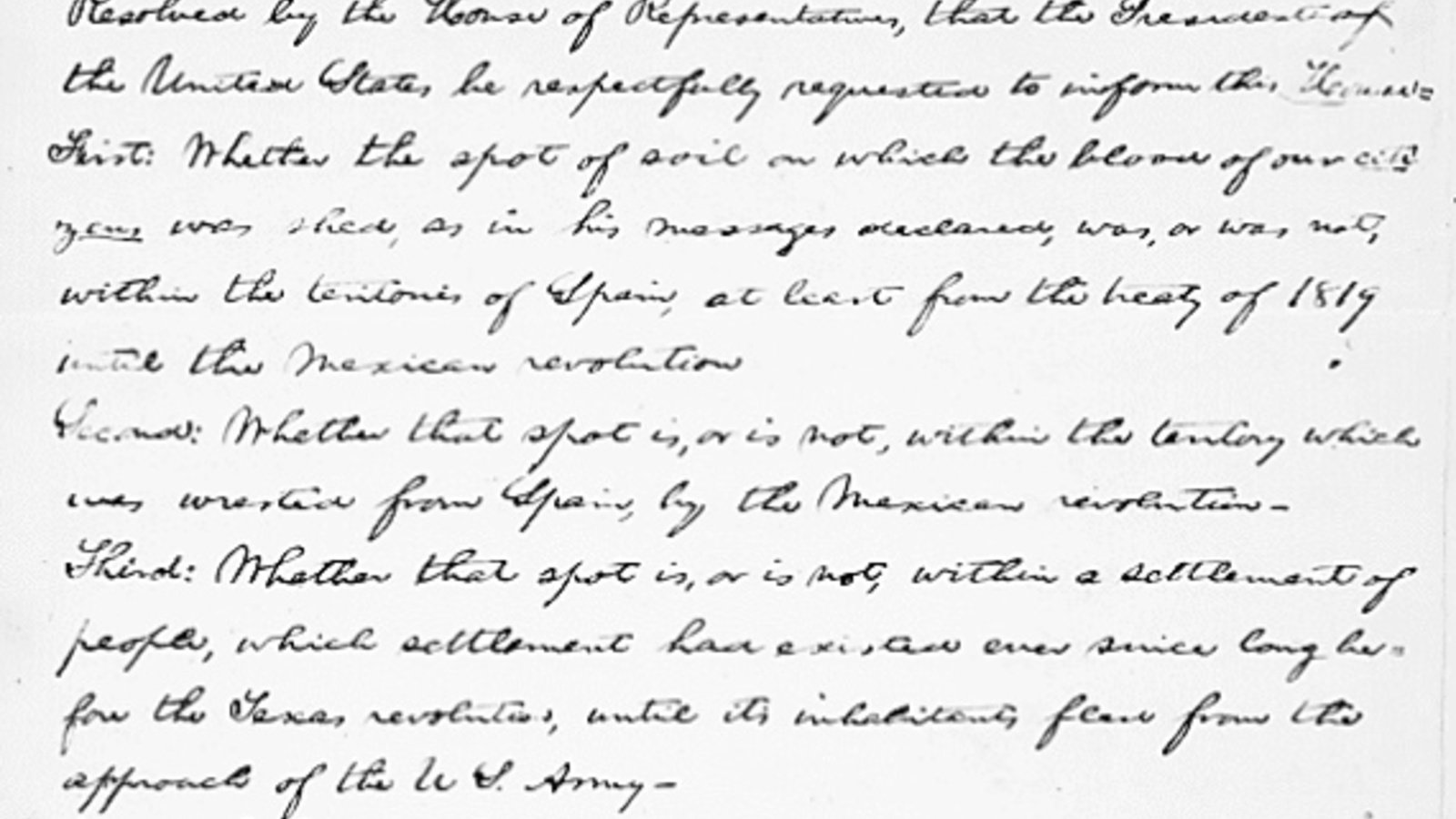 TWE Remembers: Abraham Lincoln and the “Spot Resolutions” | Council on ...