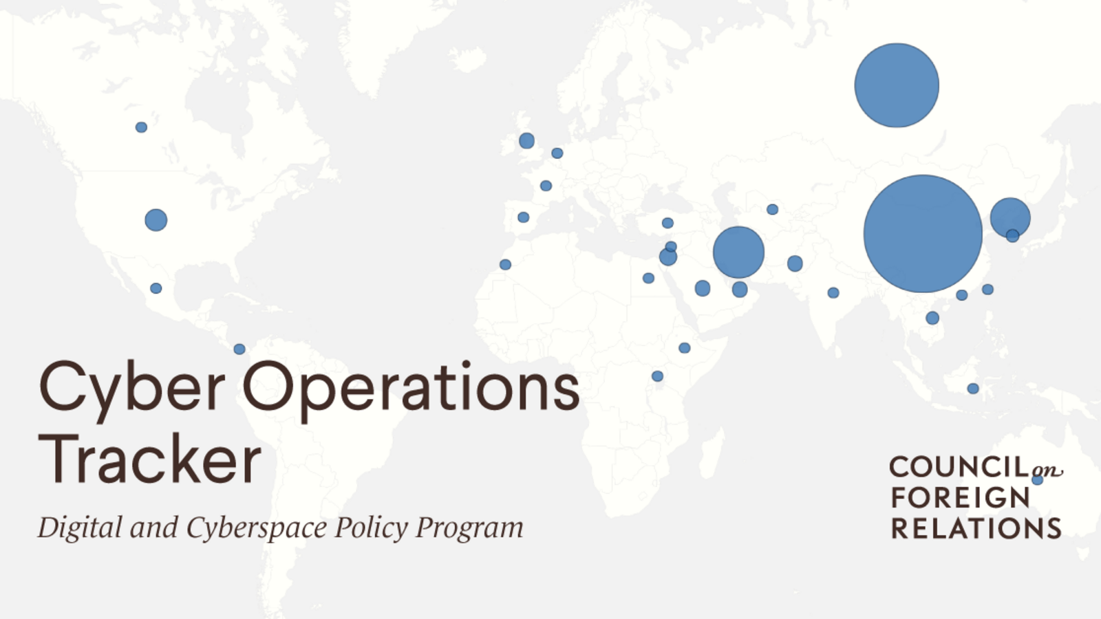 New Entries in the CFR Cyber Operations Tracker: Q3 2020 | Council on ...